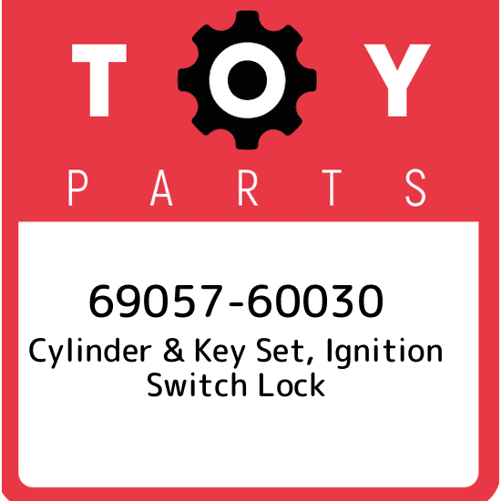 69057-60030 Toyota Cylinder & key set, ignition switch lock 6905760030 ...