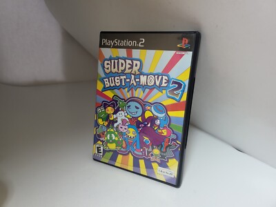 Super Bust-a-Move 2 PS2 Classic Bubble Bobble Puzzle game for ...