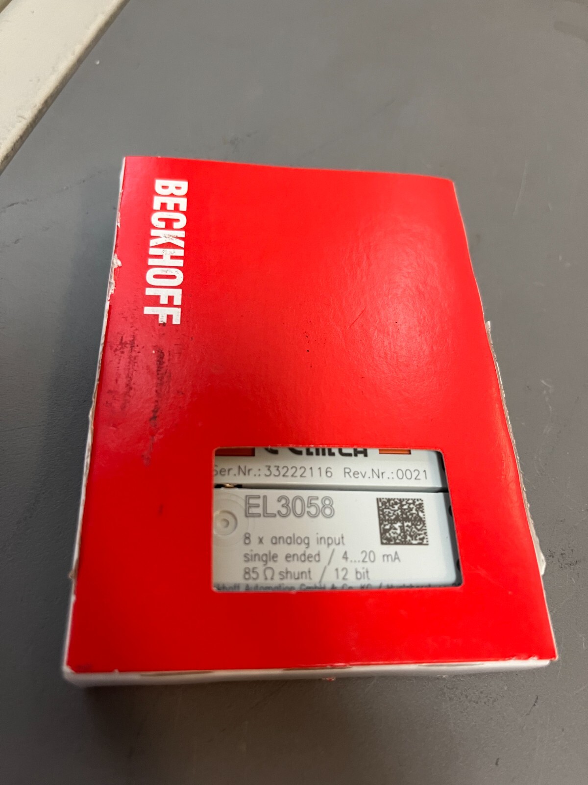 EL3058 PLC Module Beckhoff EL 3058 New In Box Expedited Shipping | eBay