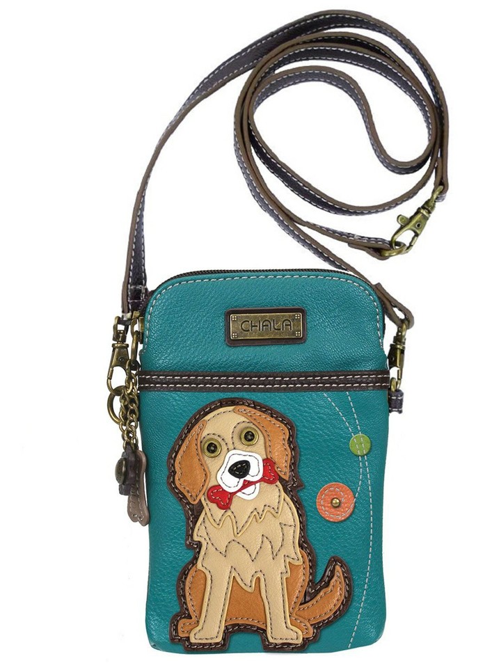 Chala Cellphone DOG VARIATIONS Crossbody Handbags Purse Dog Mom Dog ...