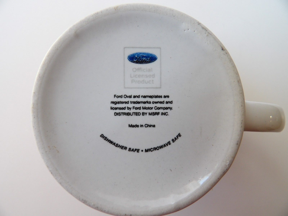 Ford Motor Company Coffee Mug With Vintage Logo Official Licensed ...