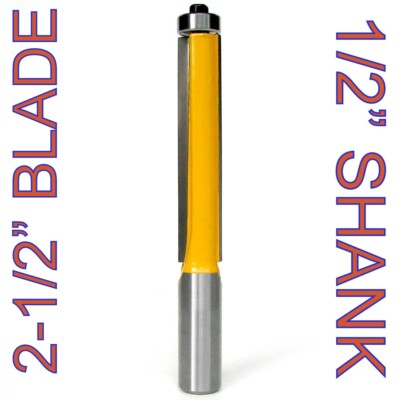 1 pc 1/2" SH 2-1/2" Extra Long Flush Trim Router Bit sct-888 | eBay