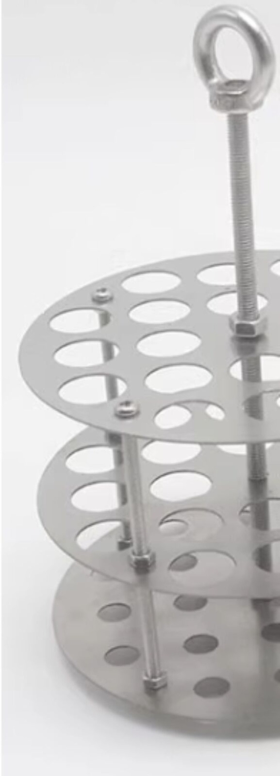 1X Round tube racks,Hole 26mm 12 holes 130mm diameter with carry handle ...