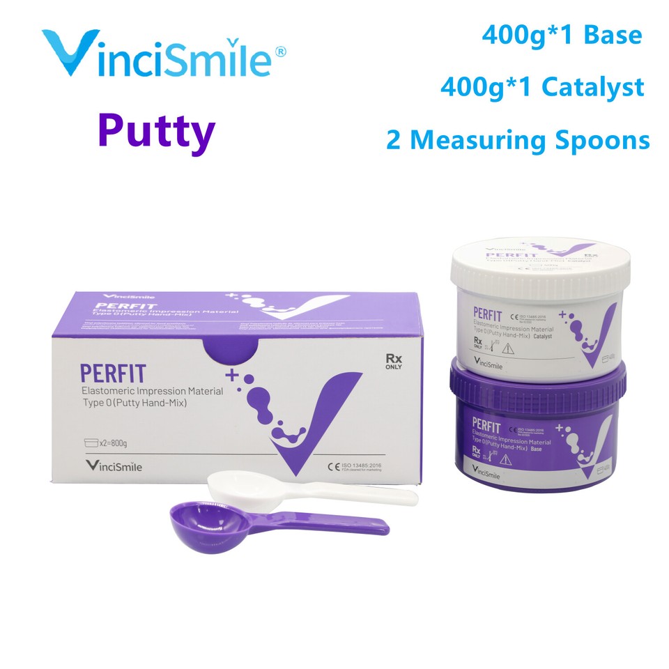 VPS Dental Impression Material Putty Heavy/Regular/Light Body-Fast ...