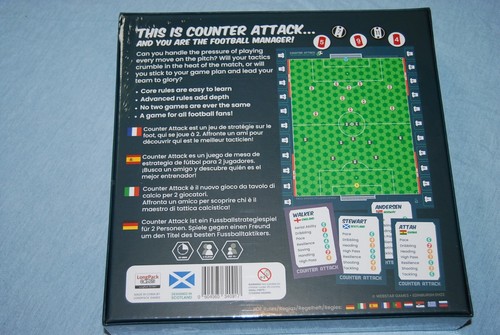 Counter Attack Football Strategy Board Game -2nd Edition (New) | eBay UK