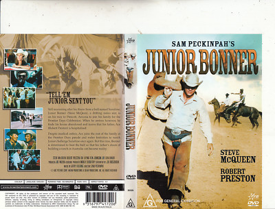 Junior Bonner-1972-Steve McQueen-Movie-DVD | eBay Australia