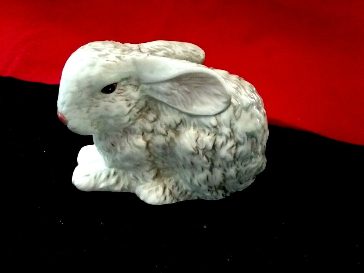 Antique Porcelain Rabbit Vintage Bunnies | Ceramic Bunnies | Ceramic