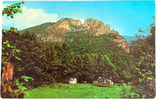 Postcard, 1957, Seneca Rock, West Virginia, U. S. 33 | eBay
