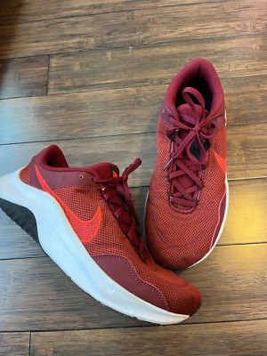 Nike Mens Legend Essential 3 DM1120-009 maroon Running Shoes Sneakers ...