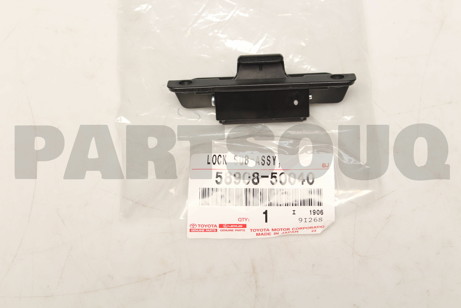5890850040 Genuine Toyota LOCK SUB-ASSY, CONSOLE COMPARTMENT DOOR 58908 ...