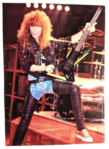 AUTOGRAPH / STEVE PLUNKETT LIVE / MAGAZINE FULL PAGE PINUP POSTER ...