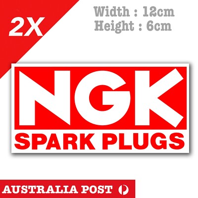 NGK Spark Plugs Logo Stickers | eBay Australia