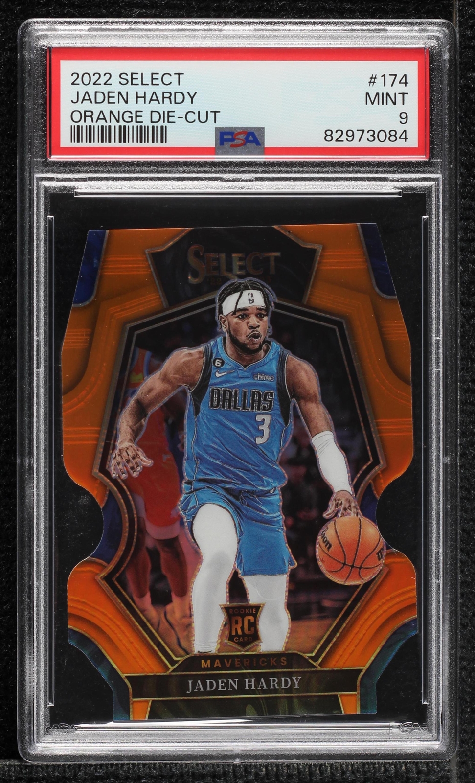 2022-23 Panini Select - Premier Level Orange Prizm Die-Cut #174 Jaden ...