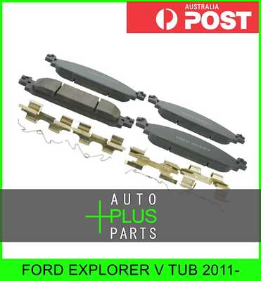 Fits FORD EXPLORER V TUB 2011- - Brake Pads Disc Brake (Front) Brakes ...