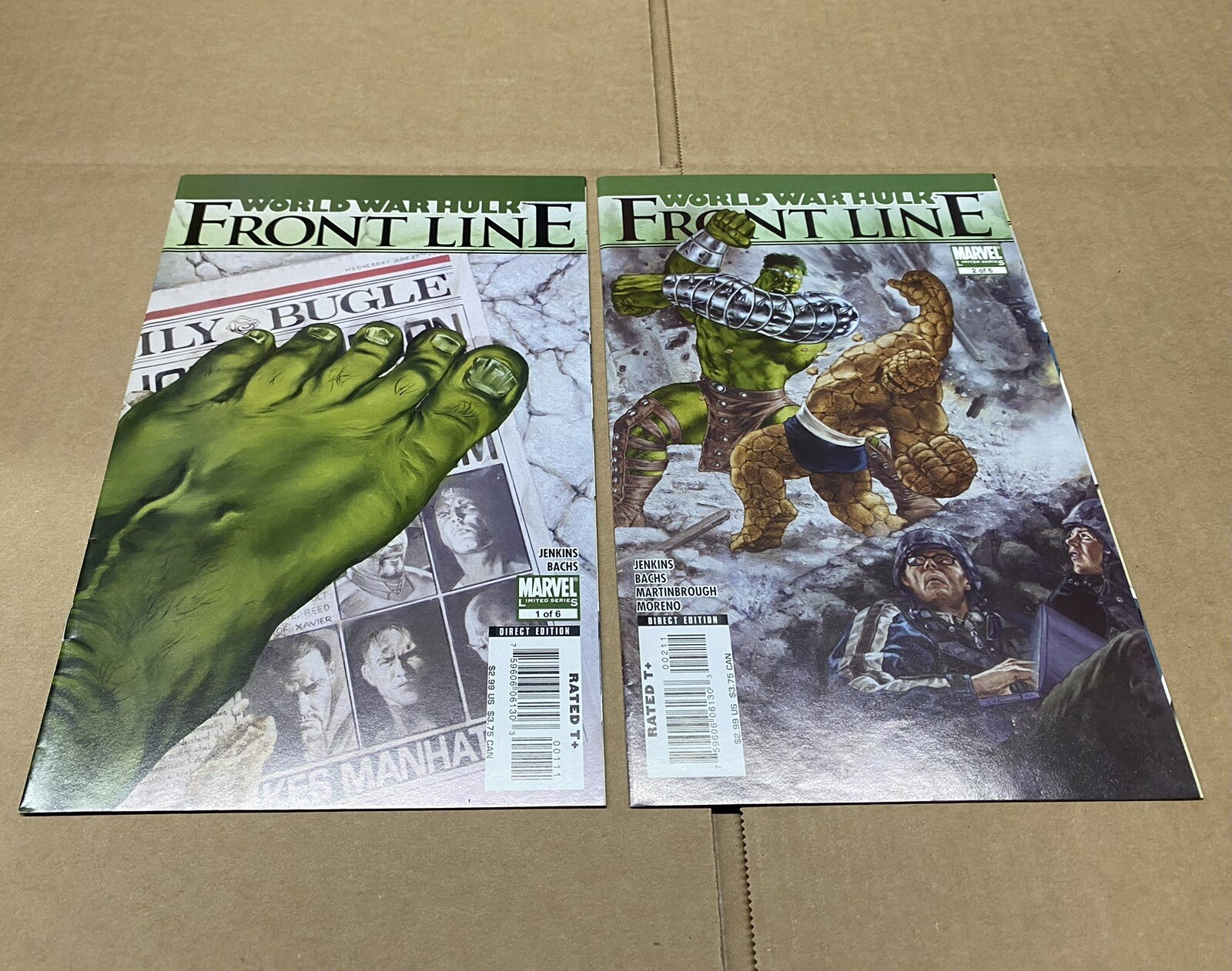 World War Hulk Frontline Issue #1 & #2 by Marvel Comics | eBay