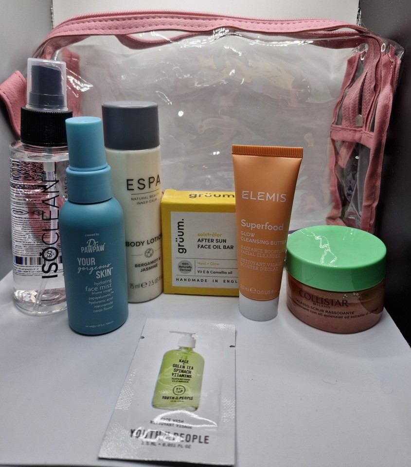 Look Fantastic Beauty Box bundle 13 items - Elemis, Isoclean, Grumm ...