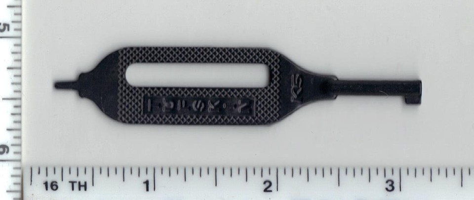 Tactical Slotted Handcuff Key - Black | eBay