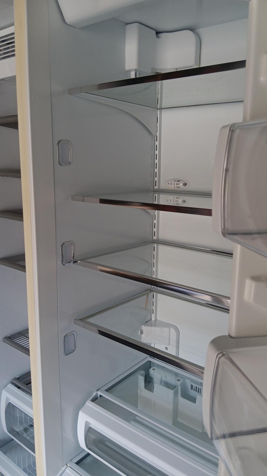 KitchenAid KBSD608ESS 29.5 Cu. Ft. Side-by-Side Built-In Refrigerator ...