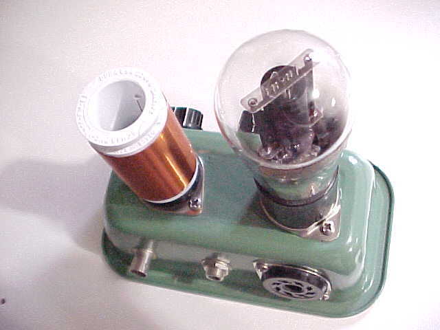 SCHEMATIC ONLY 41 PENTODE BALLOON TUBE SHORTWAVE/AM BCDST. REGEN ...