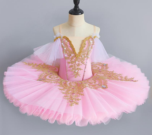 Professional Ballet Tutu Girls Blue Pink Platter Pancake Tutu Ballerina ...