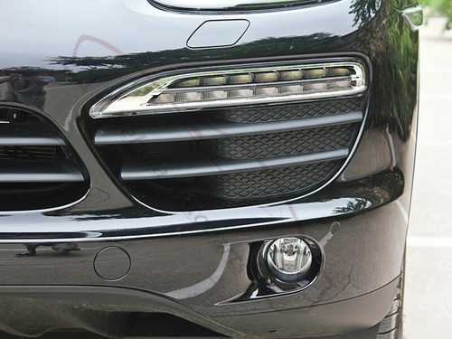 Left Front Bumper Lower Grille Trim Strips For Porsche Cayenne 2011 ...