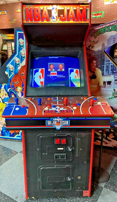 NBA Jam Session - 1993 Midway - Arcade Machine - 2723 | eBay
