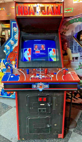 NBA Jam Session - 1993 Midway - Arcade Machine - 2723 | eBay