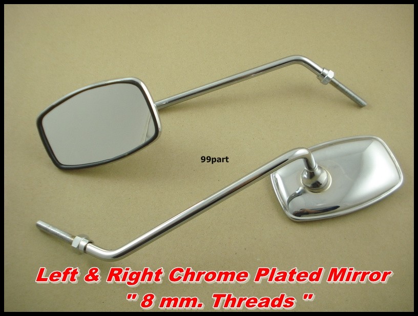 HONDA C100 C102 C105 CA105T C65 C50 C70 C90 CM90 CM91 MIRROR 1PAIR ...