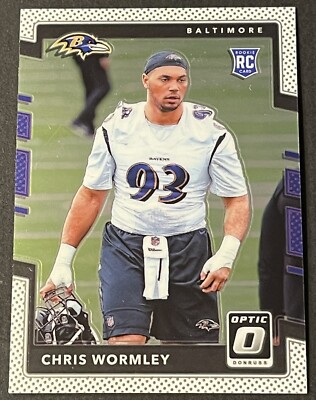 2017 Donruss Optic Chris Wormley RC #143 Baltimore Ravens | eBay