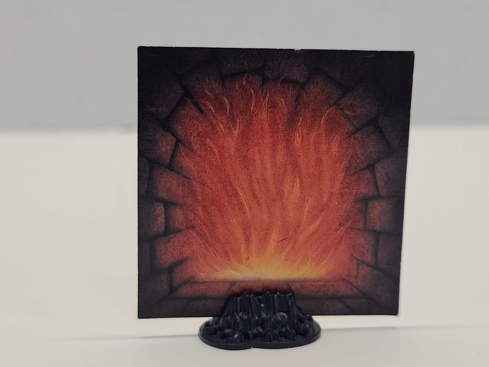 HeroQuest Games Workshop Wizards of Morcar Wall Fire Magic Barrier Tile ...