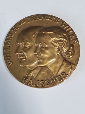 Haussner's Restaurant Baltimore MD 50th Anniversary Bronze Medallion | eBay
