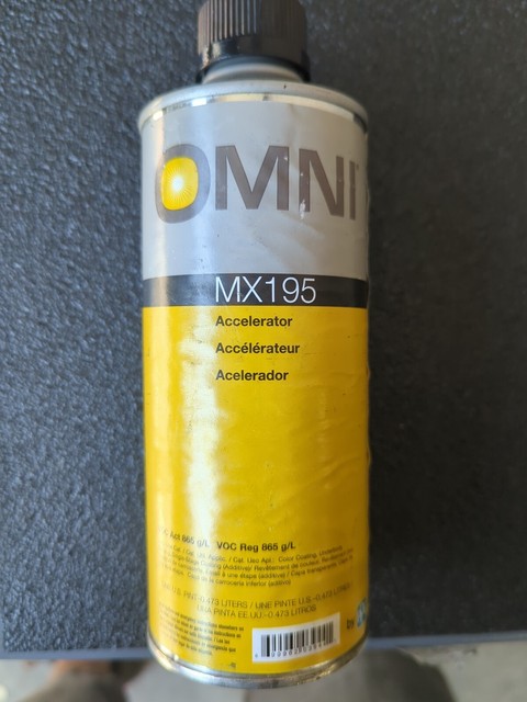 PPG OMNI MX195 PT. 8OZ Accelerator Custom Mixing Accelerator single ...