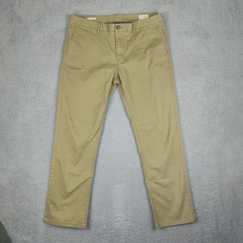 7 Diamonds Pants Men's 33x30 Slim Fit Straight Leg Tan Chinos EUC | eBay