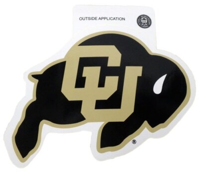 CU Sticker University of Colorado Boulder Buffalo Buffs Tablet Laptop ...