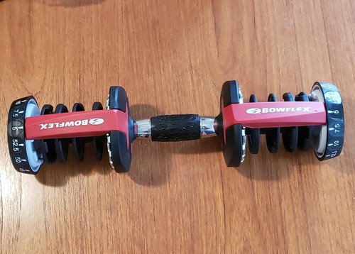 Authentic Bowflex SelectTech Nautilus 552 Series 2 Dumbbell Handle ONLY ...