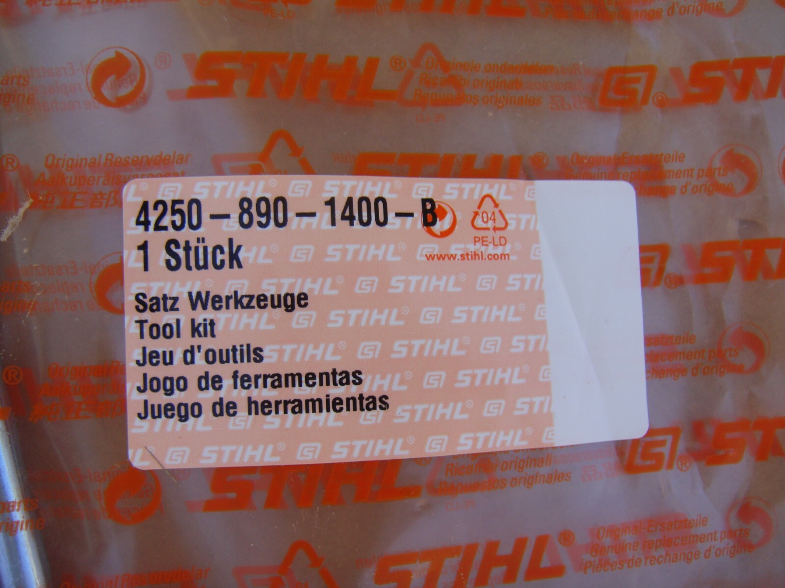 GENUINE STIHL TS480i TS500i CUT-OFF SAW TOOL KIT - NEW | eBay