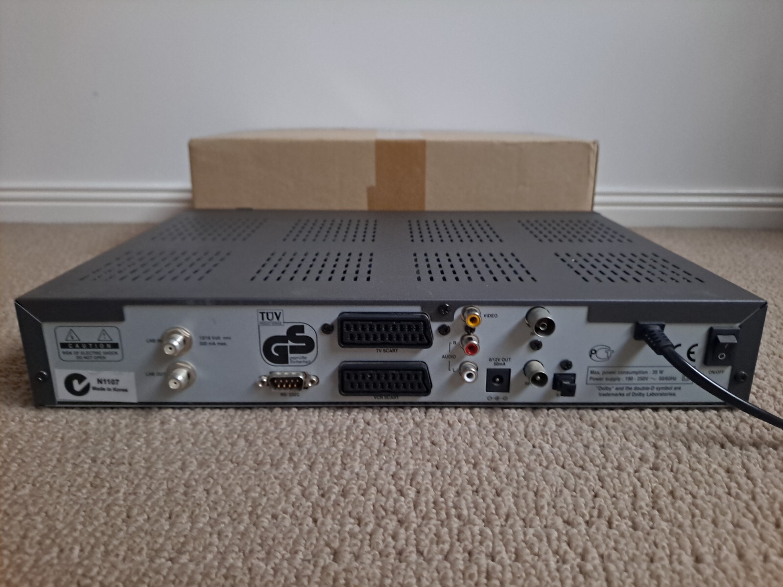 Humax Vintage Satellite Receiver IRCI-5400Z Mint Condition With Manual ...