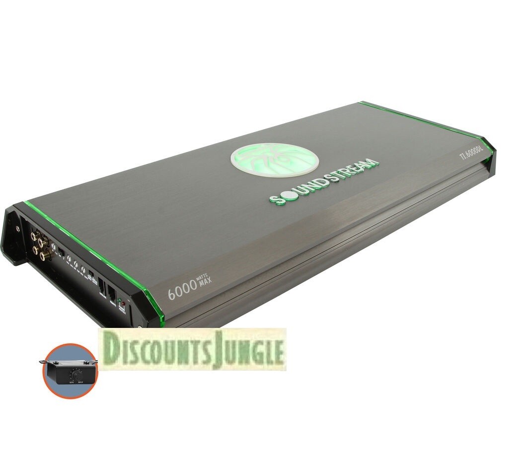 Soundstream T1.6000DL Monoblock Amplifier 6000W Class D Tarantula ...