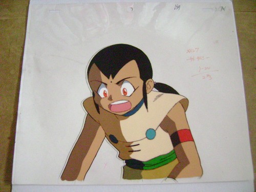 MOBILE FIGHTER G GUNDAM SAI SAICI ANIME PRODUCTION CEL 3 | eBay