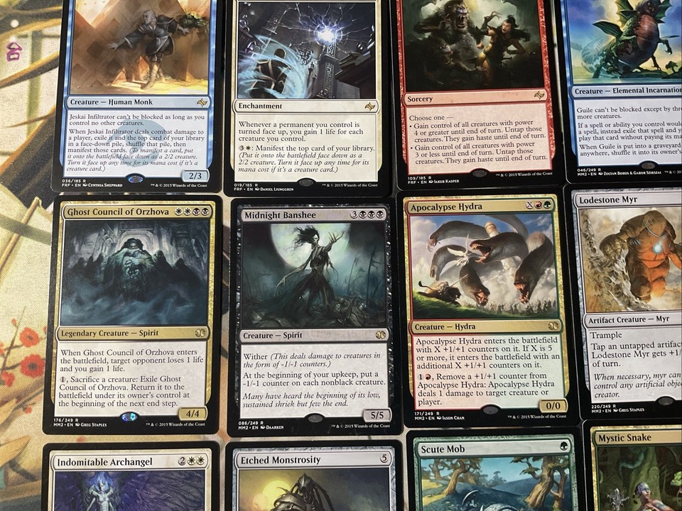 12x MTG YELLOW Rares MIX Lot -Rare No Duplicates MINT NEVER PLAYD 00016 ...