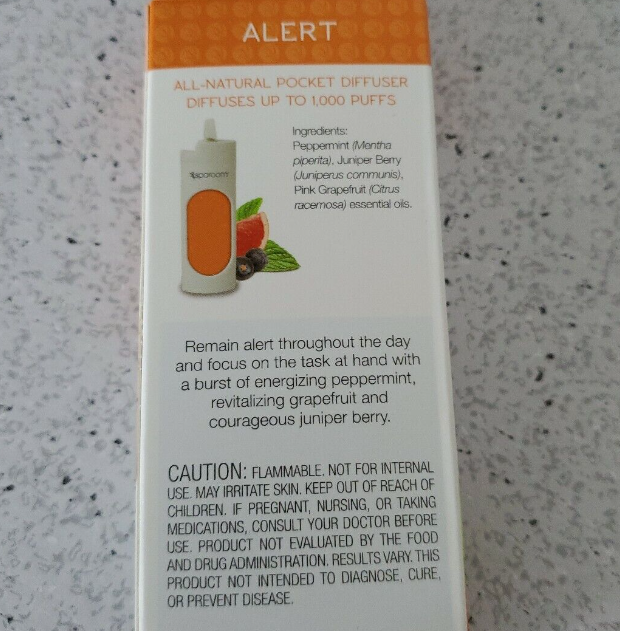 SpaRoom - Pocket Aroma Personal Diffuser ALERT New in Box Pure ...