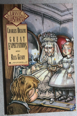 CLASSICS ILLUSTRATED Great Expectations (1990) First Comics #2 SqB VG+ ...
