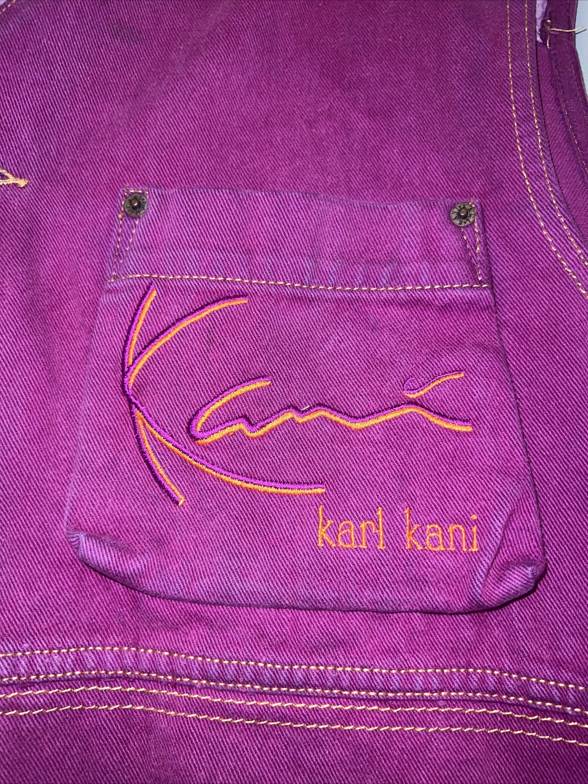 Karl Kani Vintage Jungle Vest 90s Hip Hop Rare Sz XL - Gem