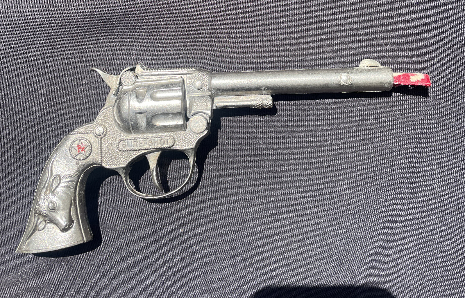 Vintage Sure Shot Steer Handle Toy Pistol Cap Gun | eBay