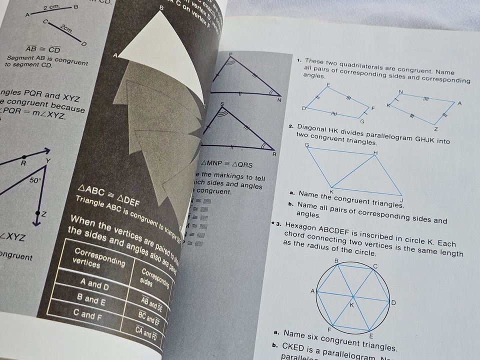 Mathematics Around Us Vintage 1975 Hardcover Textbook Skills ...
