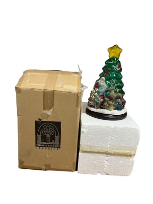 2010 Thomas Pacconi Classic Blown Glass Tabletop Centerpiece Christmas ...