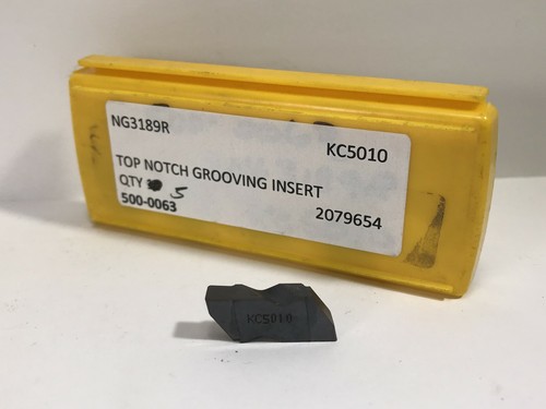 KENNAMETAL NG3189R New Carbide Inserts 2079654 Grade KC5010 5pcs | eBay