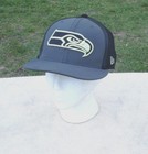 Seattle Sea Hawks NEW ERA 9Fifty Satin Snapback Hat Cap Adjustable ...