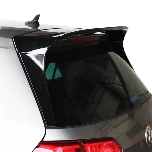 Roof Edge Spoiler Rear Spoiler Black Gloss For VW GOLF 7 VII From 2012 ...