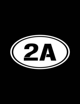 2nd Amendment Decal,Oval 2A Car Decal,Pro Gun Decals,Gun Decal,Gun ...